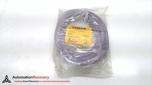 TURCK RSSW RKSW 456-5M, PROFIBUS CABLE ASSEMBLY, U0395-1, NEW #262169 ...