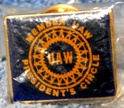 Vintage Member UAW President's Circle Pin SEALED | eBay