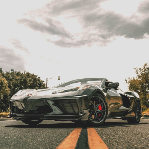 MRR FS06 CARBON FLASH 20x9 & 21x12 WHEELS RIMS FIT CORVETTE C8 STINGRAY ...