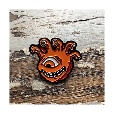 Creature Curation Fantasy Pins and Patches Eyegor (Orange) New | eBay