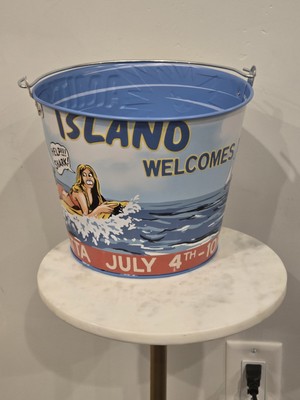 Jaws 50th Anniversary Popcorn Shark Chum Bucket July 4th Regatta Amity ...