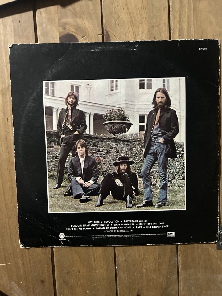 The Beatles Hey Jude Vinyl LP Record, 1970 | eBay