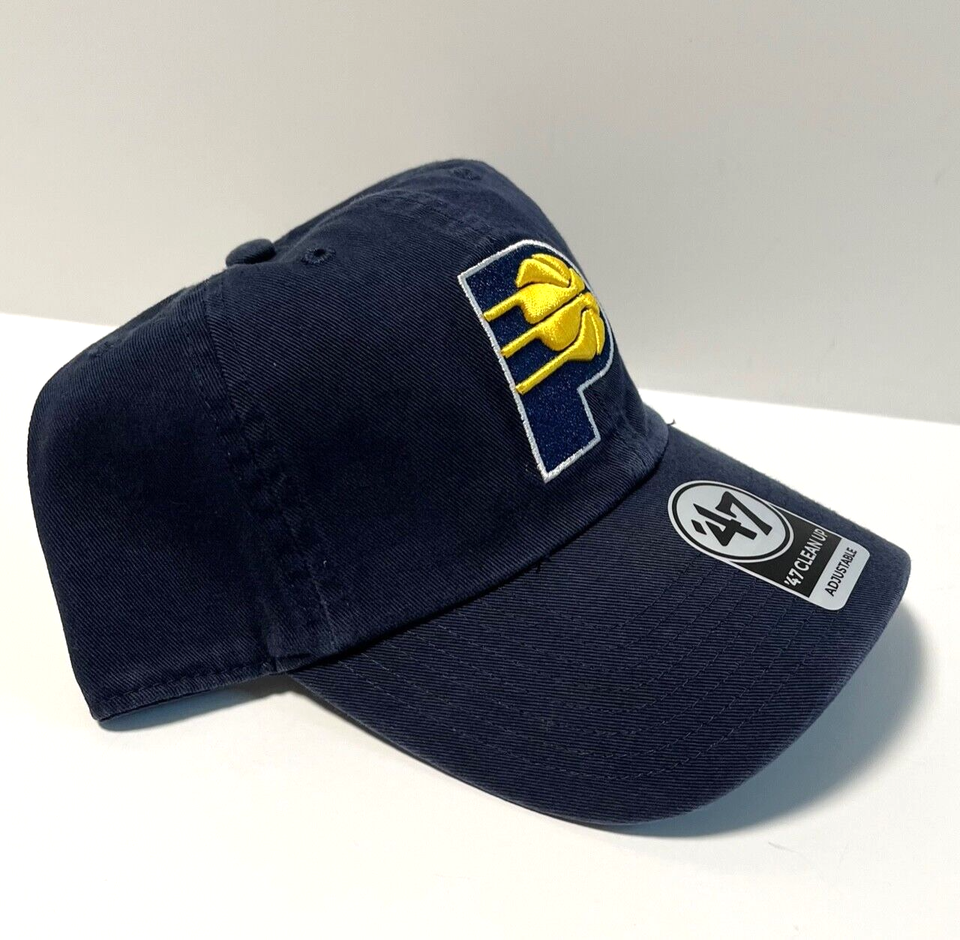 Indiana Pacers Hat NBA Basketball 47 Adjustable Strapback 🏀 Blue Navy 🏀 ...