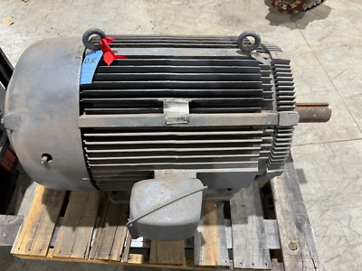 REBUILT WESTINGHOUSE 200HP 1780RPM ELECTRIC MOTOR 447T FRAME 460V ...