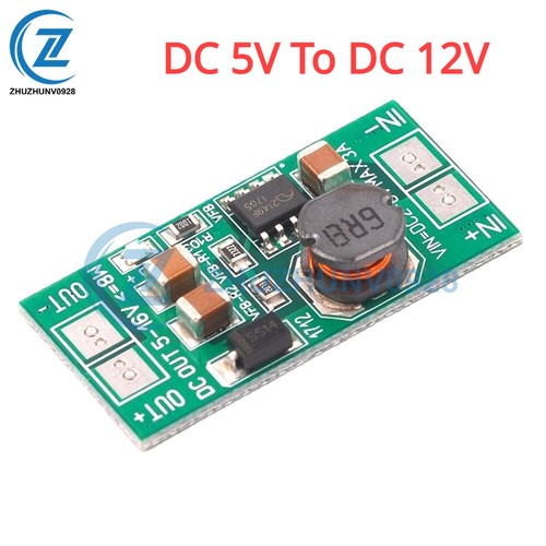 8W USB Input DC 5V To DC 12V Converter Step Up Power Supply Boost ...