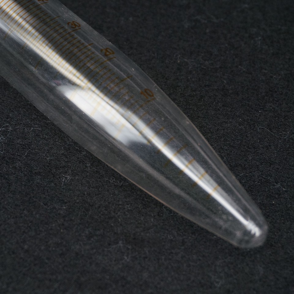 5-100ml Lab Glass Conical Bottom Centrifuge Tube Scaled With Stopper ...