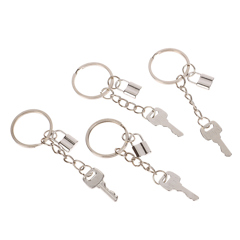 Keys And Locks Keychain Alloy LOVE Couple Keyring Pendant Backpack ...