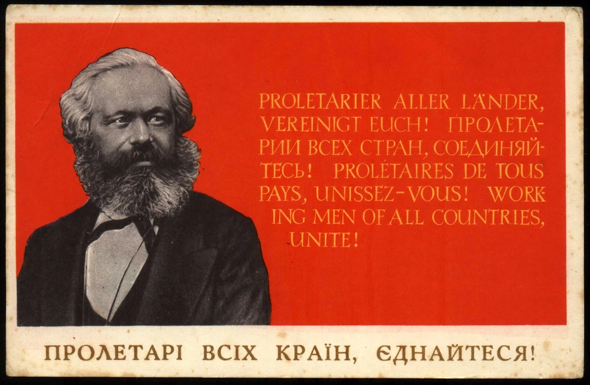 Karl Marx Workers Of The World Unite