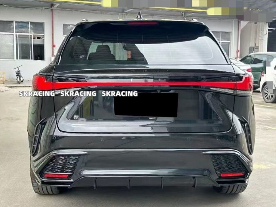 Glossy Black Rear Tail Trunk Spoiler Wing Lip For Lexus RX500H RX350 ...