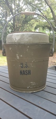 Vintage Military US Nash Field Commode | eBay