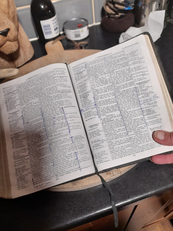 holy bible thompson chain reference | eBay UK