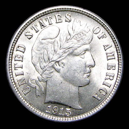 1915 Barber Dime Silver ---- PCGS MS-63 Stunning Coin ---- #328C | eBay