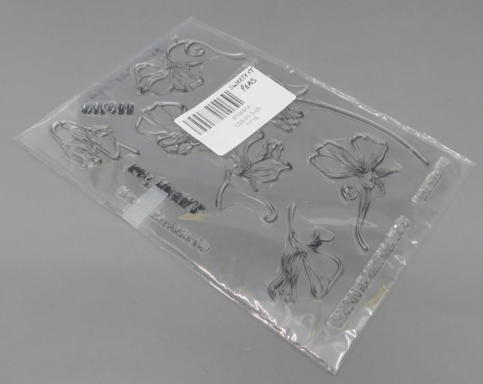 Altenew Sweetest Peas Flower Clear Stamp Set Scrapbooking Cardmaking ...