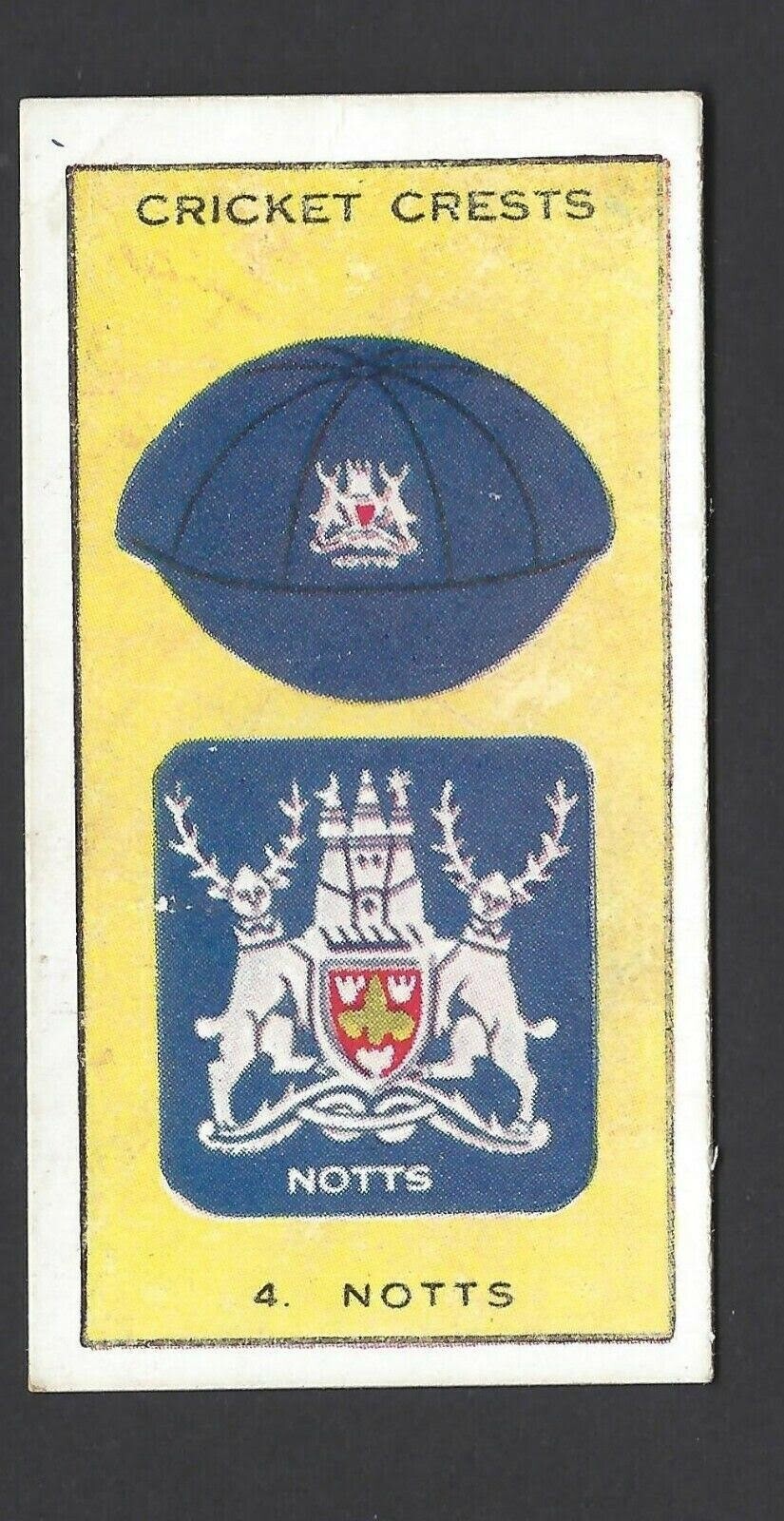 Trad. Style Notts "Old Crest" Navy Blue Woollen Cricket Caps @ Only £16 ...