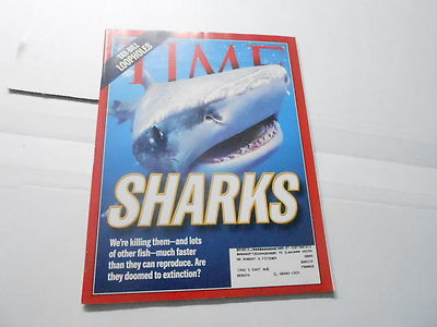 AUG 11 1997 TIME news magazine - SHARKS | eBay