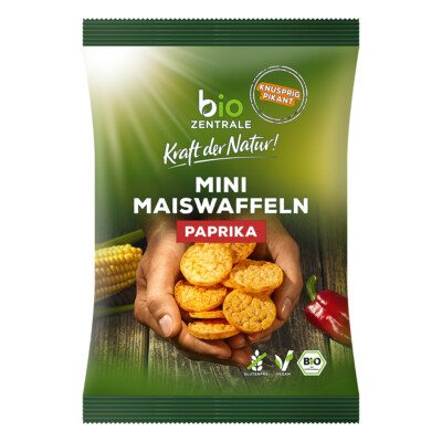 Bio Mini Maiswaffeln Poivron | eBay