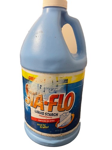 Purex Sta-Flo Liquid Starch Concentrated 64 Oz Great For Crafts ...