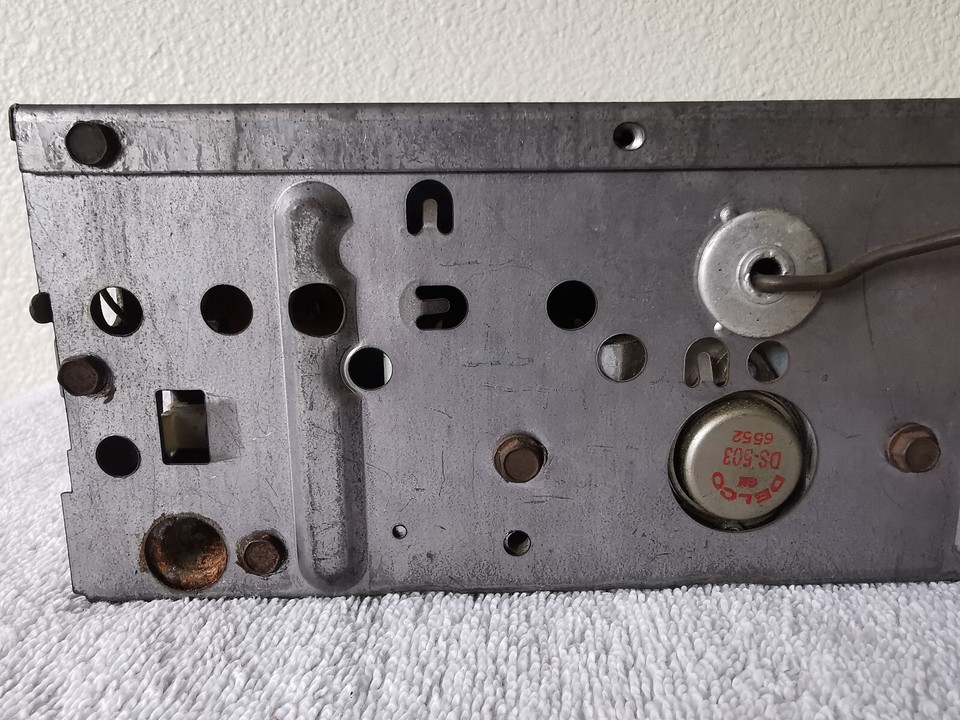 1966 Chevy II Nova AM Radio Face Plate 7293876 Model 986522 Untested ...