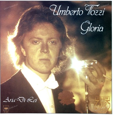 Umberto Tozzi - Gloria Maxi (VG+/VG+) '* | eBay