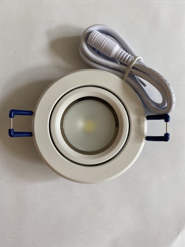 Environmental Lights LED Swivel Puck Light, White Trim 6500K - NEW | eBay
