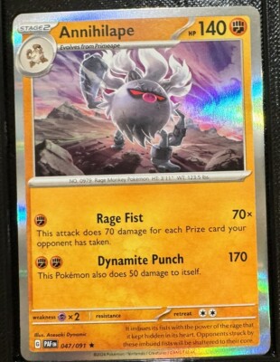 Holo Annihilape 109/198 Rare Scarlet & Violet Base Set Pokemon TCG | eBay