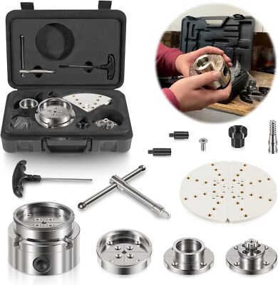 4-Inch Self-Centering Wood Lathe Chuck for Nova 4-Jaw Wood Turning ...