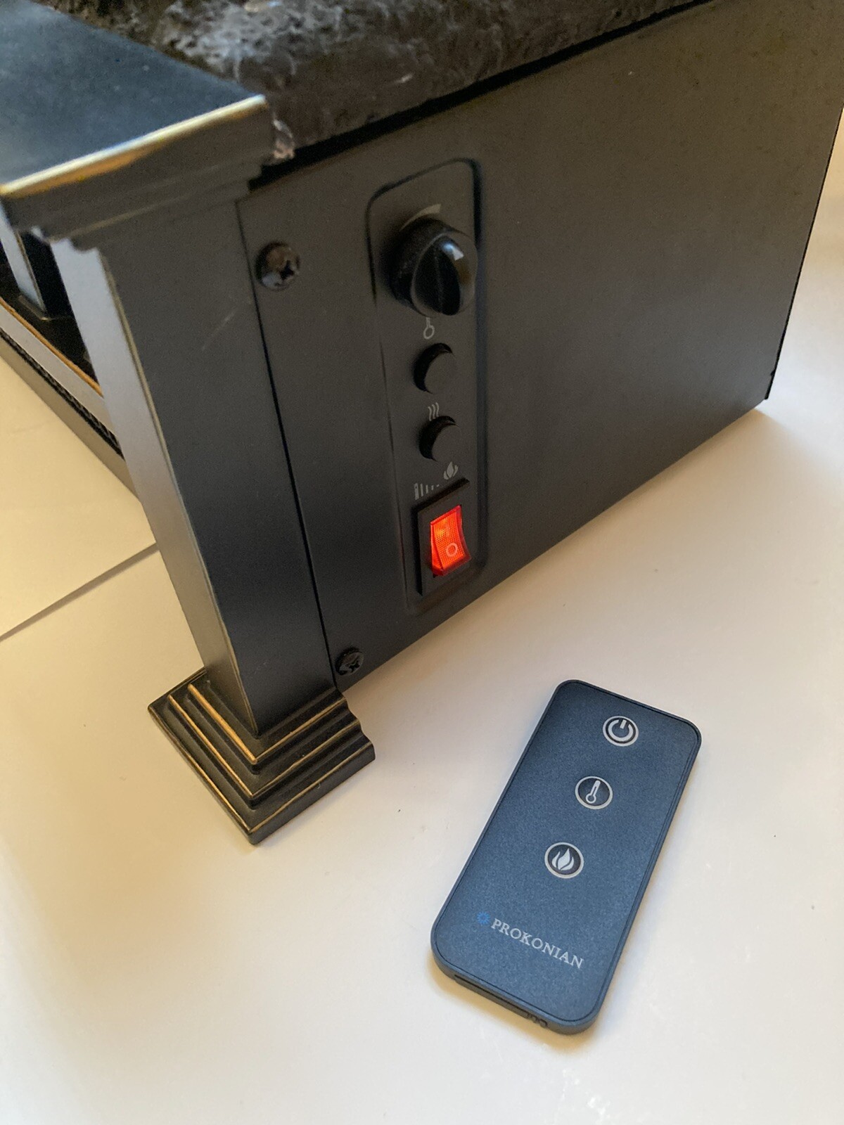 Infrared Electric Log Set SP2315-IR-PHRM Remote Control 23” 1500W ...