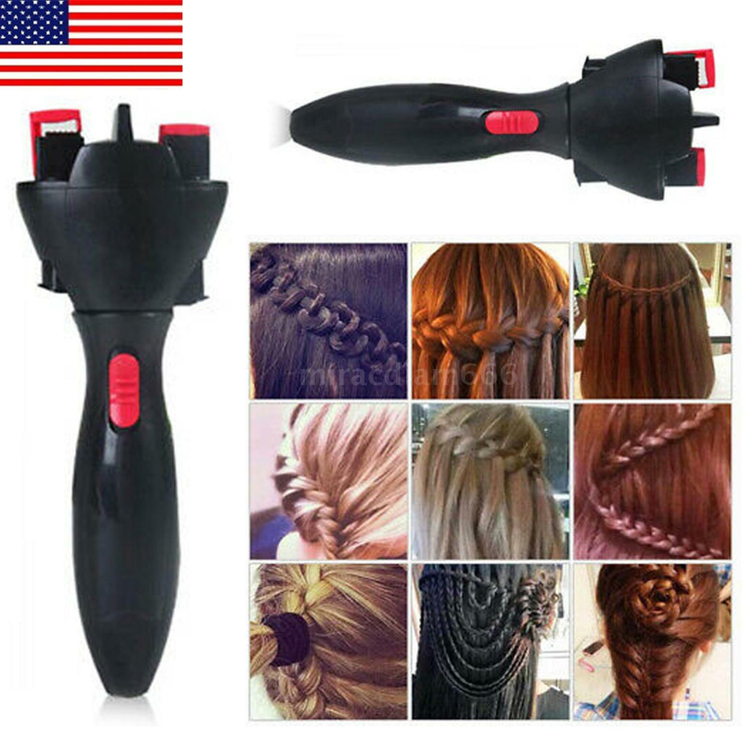 Automatic Hair Braider Styling Tools Smart Quick Easy DIY Electric ...