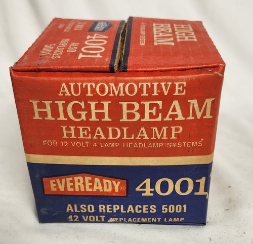 Eveready 4001 High Beam Head Lamp Headlight NOS | eBay