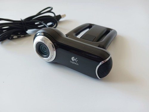 Logitech V-ubm46 USB Webcam Camera Carl Zeiss 2mp Autofocus for sale ...