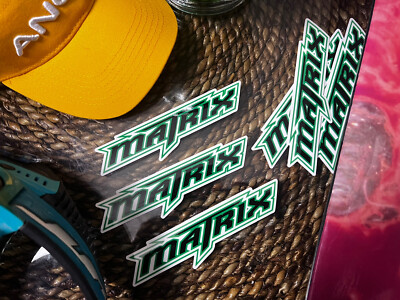 Gen-E Matrix DYE DM3 Paintball (6 Decals) Big 6” Wide Stickers ...