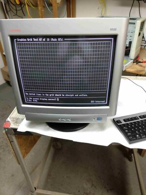 04N736 compatible dell equivalent black 19 inch crt vga monitor | eBay