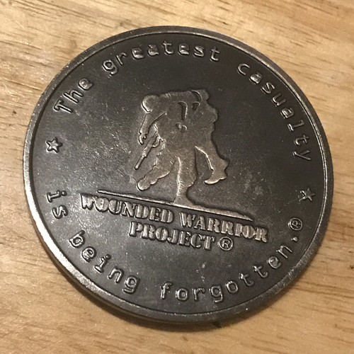 Challenge Coin Medallion Bronze Finish WOUNDED WARRIOR PROJECT 2016 | eBay