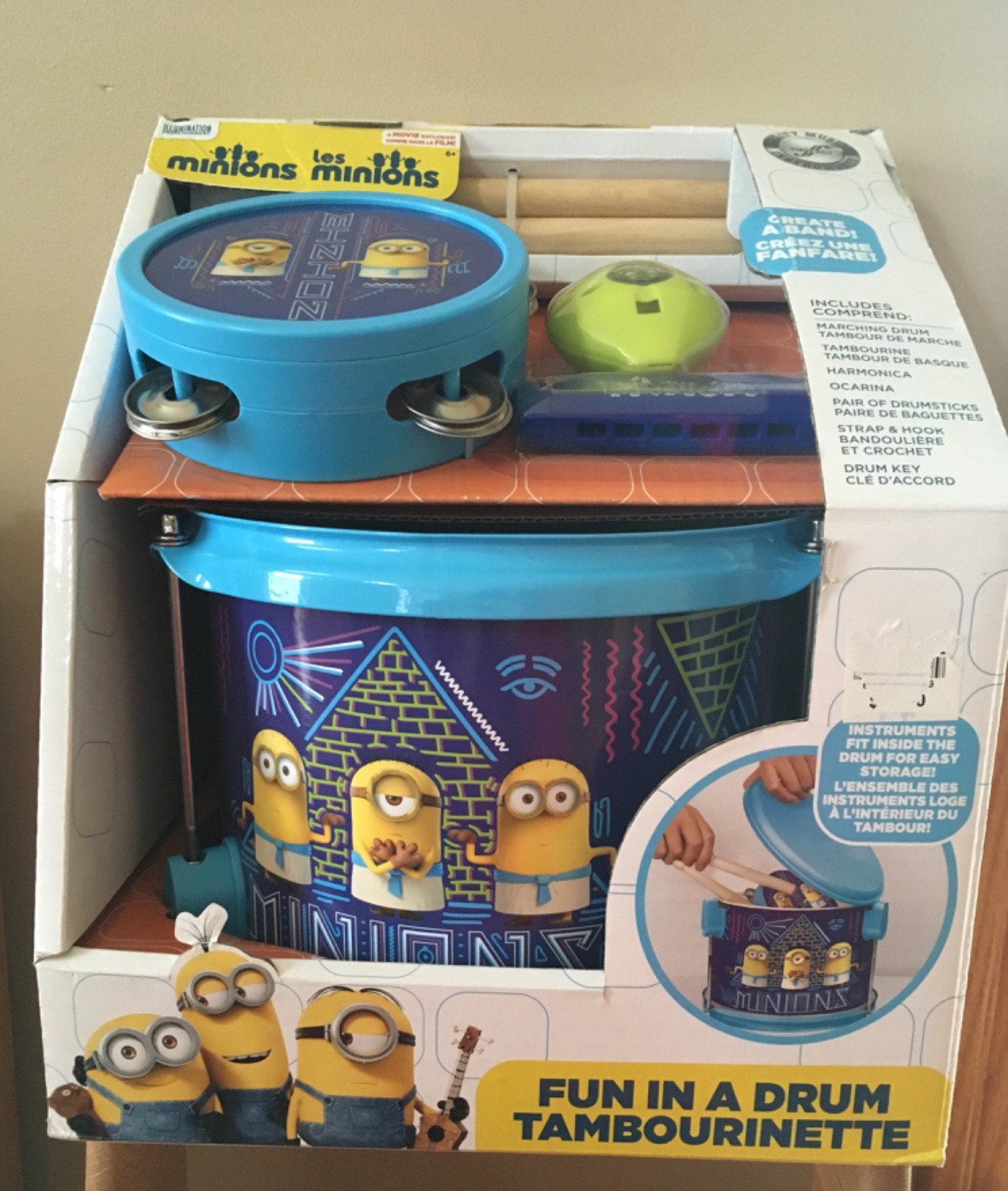 Minions Fun in a Drum kit | eBay
