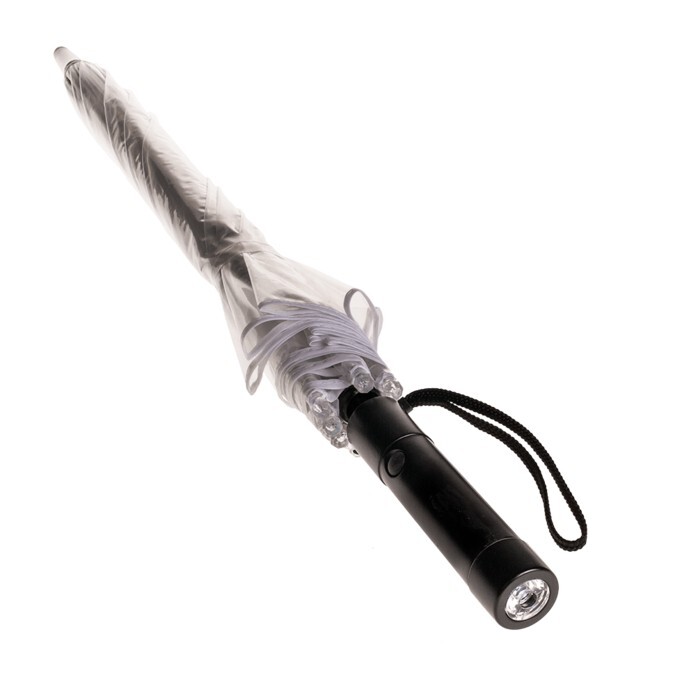 LED Umbrella With 10 Colour Changing Lights Flashlight Umbrellas Stage ...