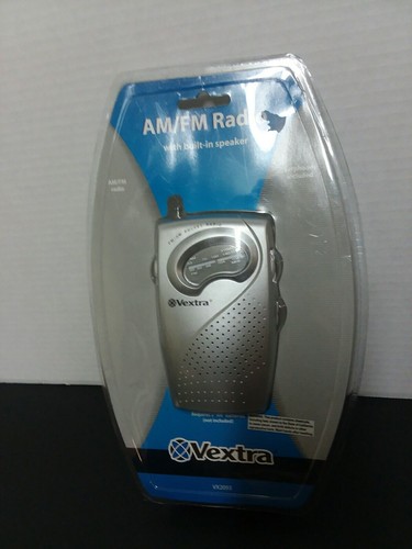 Vextra VX2093 Am Fm Radio With Head Phones.New | eBay