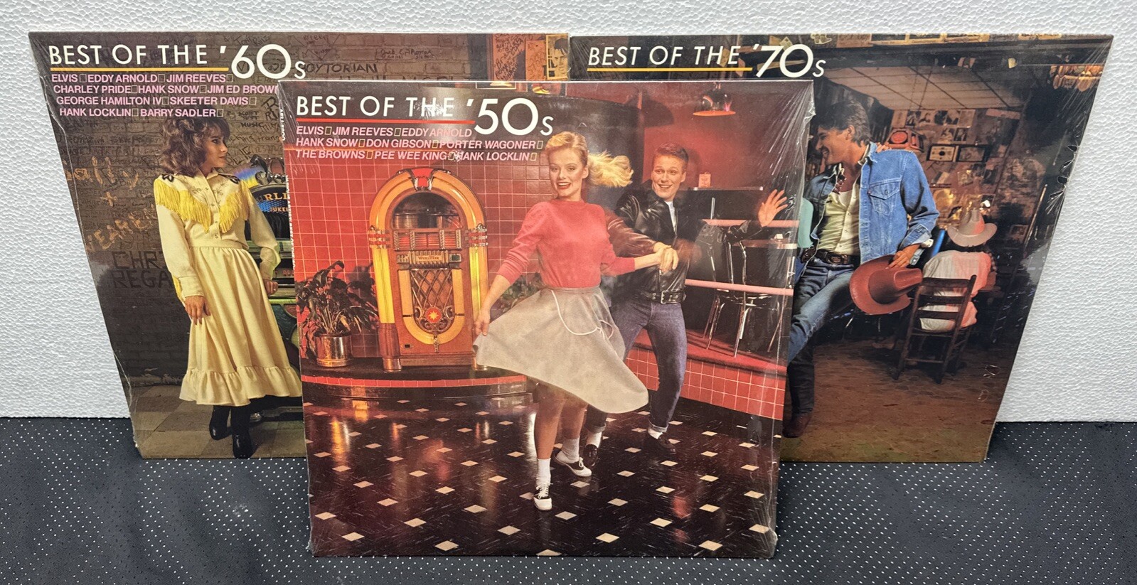 Lot of 3 NEW SEALED RCA Vinyl Records Best of the 50's, 60's & 70's RCA ...