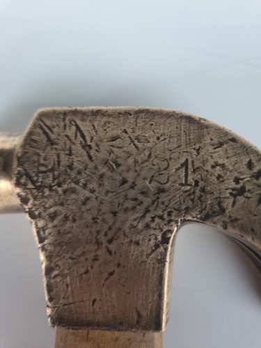 VINTAGE AMPCO H-21 W/ New Excelsall GENUINE Hickory Wood Handle ...