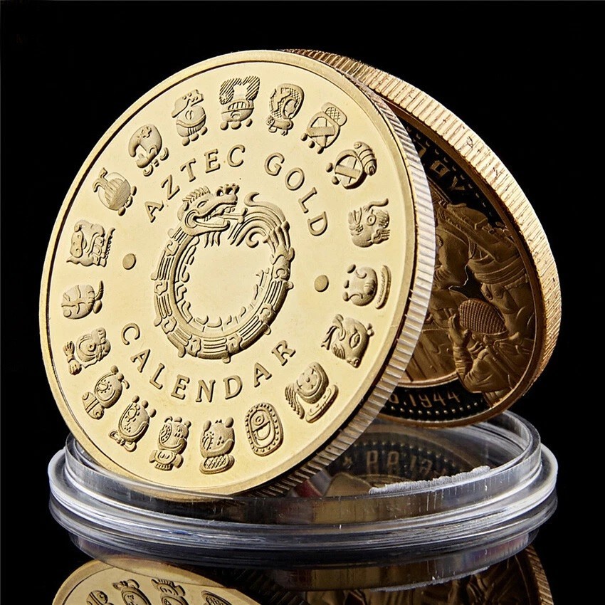 Mexico Commemorative Mayan Aztec Calendar Art Prophecy Culture ...
