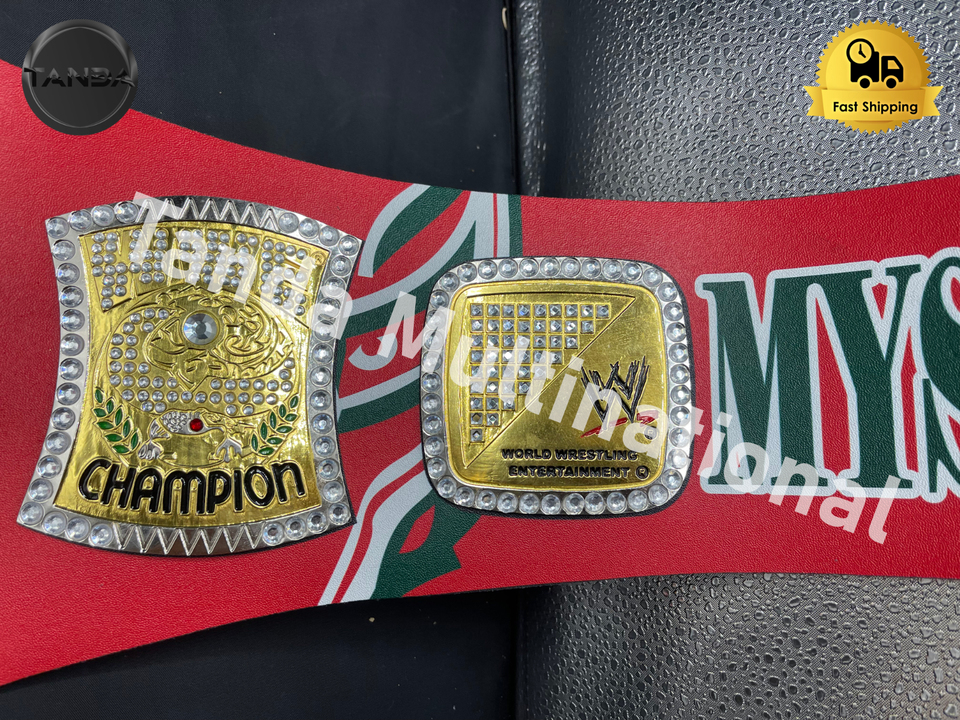 Custom Rey Mysterio Spinner World Heavyweight Championship Belt ...