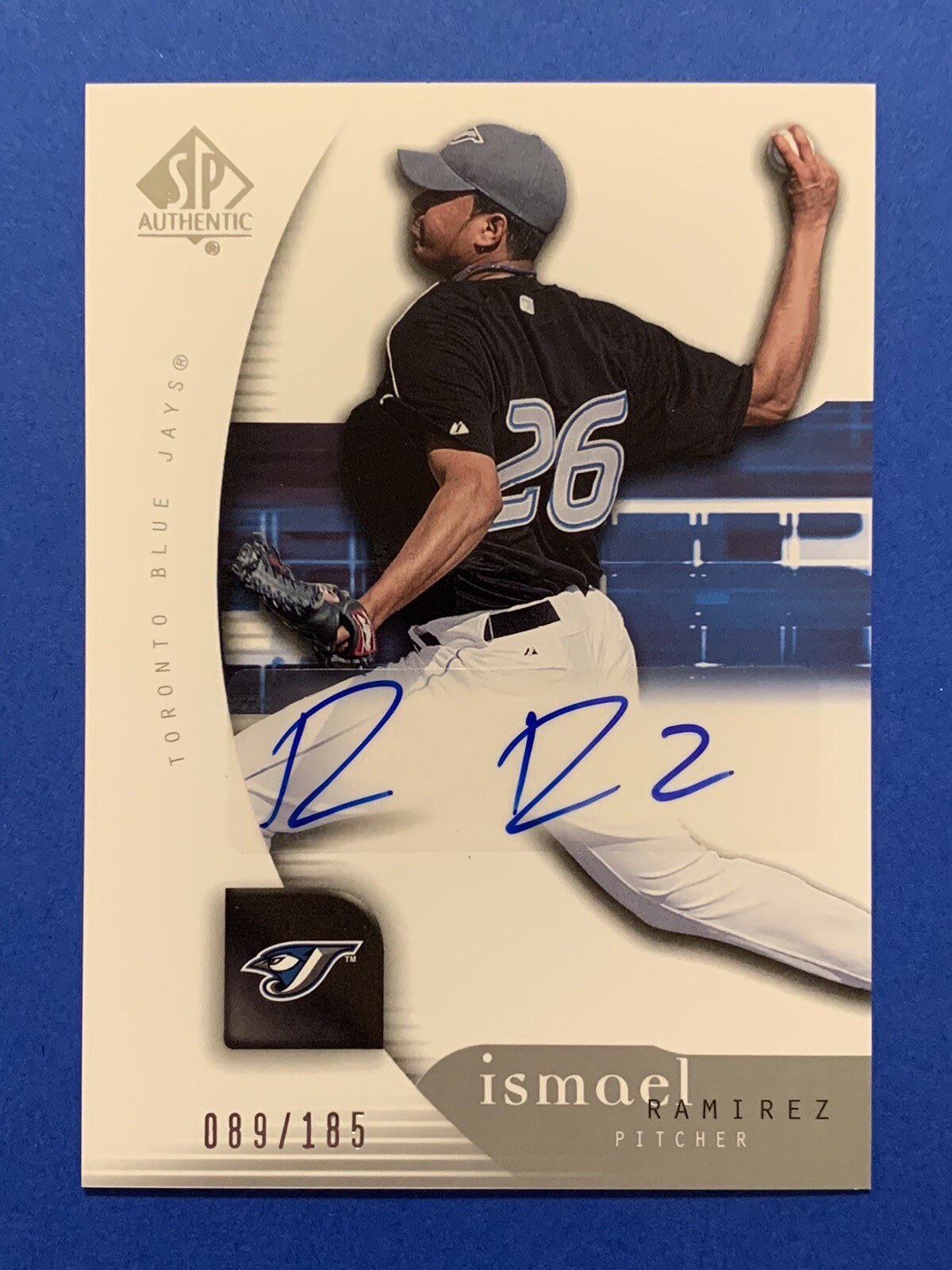 ISMAEL RAMIREZ 089/185 Signed 2005 SP Authentic TORONTO BLUE JAYS Autograph Auto | eBay