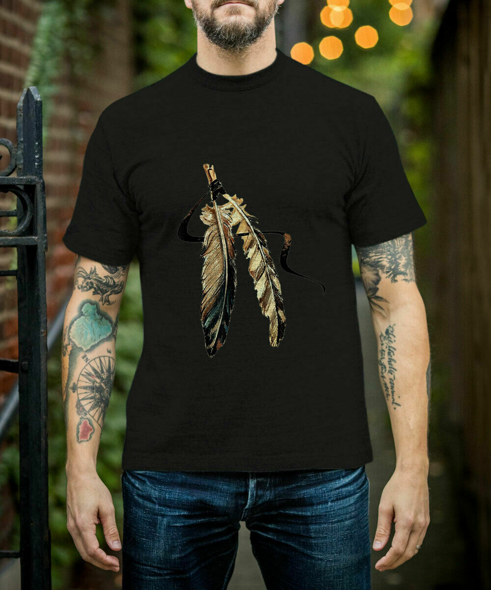 Native American Feather Tattoo Designs For Men