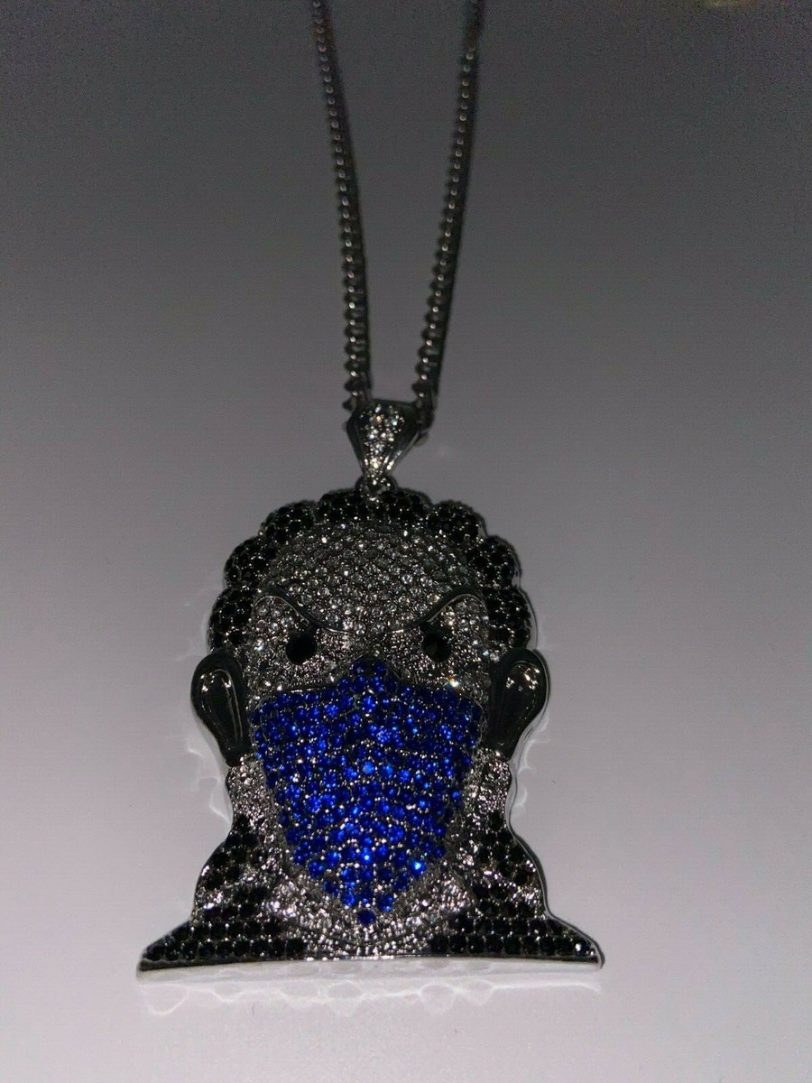 Blueface Chain Blueface Pendant Blueface benjamin franklin pendant top