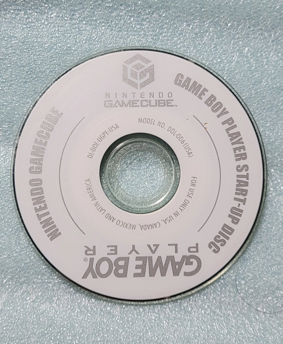 Nintendo GameCube Gameboy Player Startup Disk - Disk Only ugel01ep.gob.pe