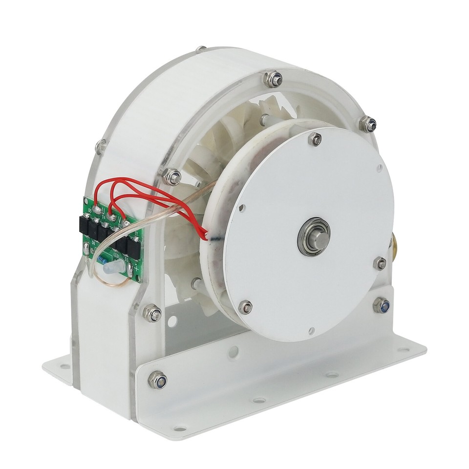 100W 50-2000RPM Pelton Hydro Generator Impulse Hydroelectric Generator ...