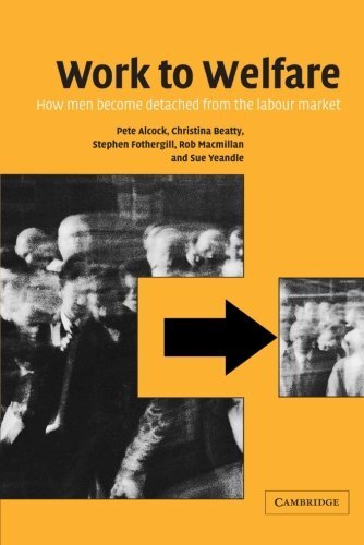 Work to Welfare: How Men Become Detached from t, Alc*ck, Beatty ...