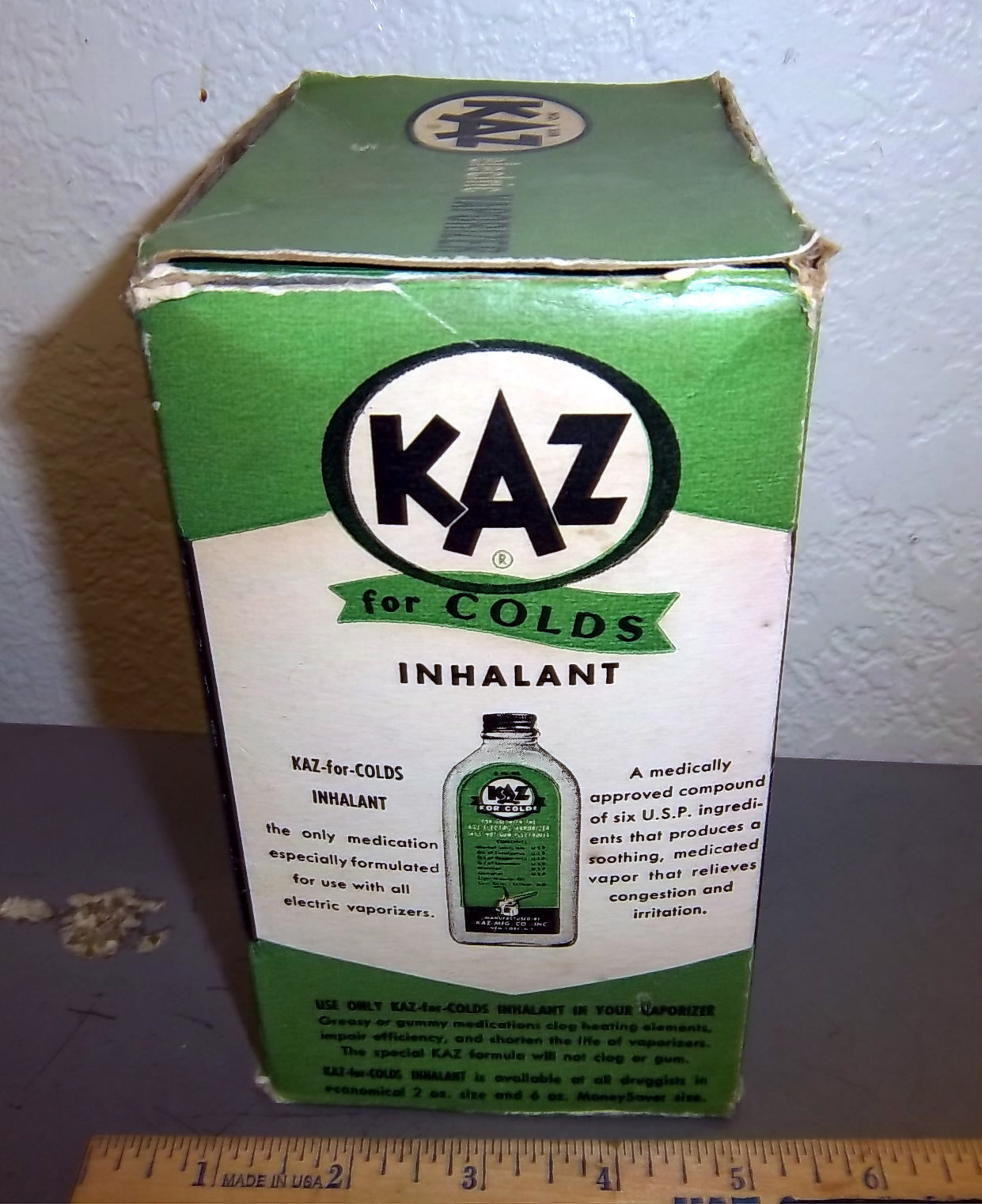 Vintage KAZ 55B electric Vaporizer, w original box, all parts inside, w ...