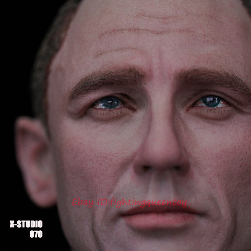 X-Studio James Bond 007 Head 1/6 Scale Head Accessories Fine Painting ...