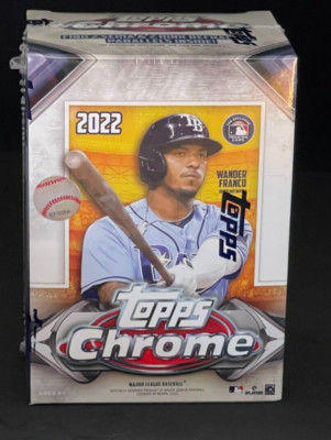 2022 Topps CHROME Baseball Blaster Box EXCLUSIVE Sepia and Pink ...