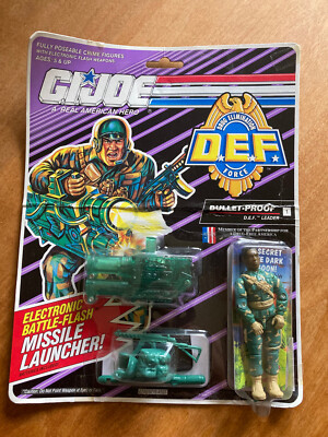 Vintage GI Joe Action Figure DEF 1991 MOC DEF Force Sealed | eBay